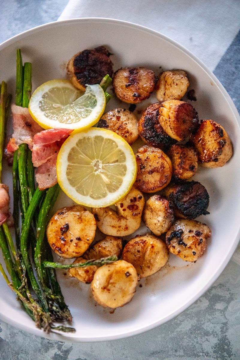 Lemon Butter Scallops - Gluten Free Grill