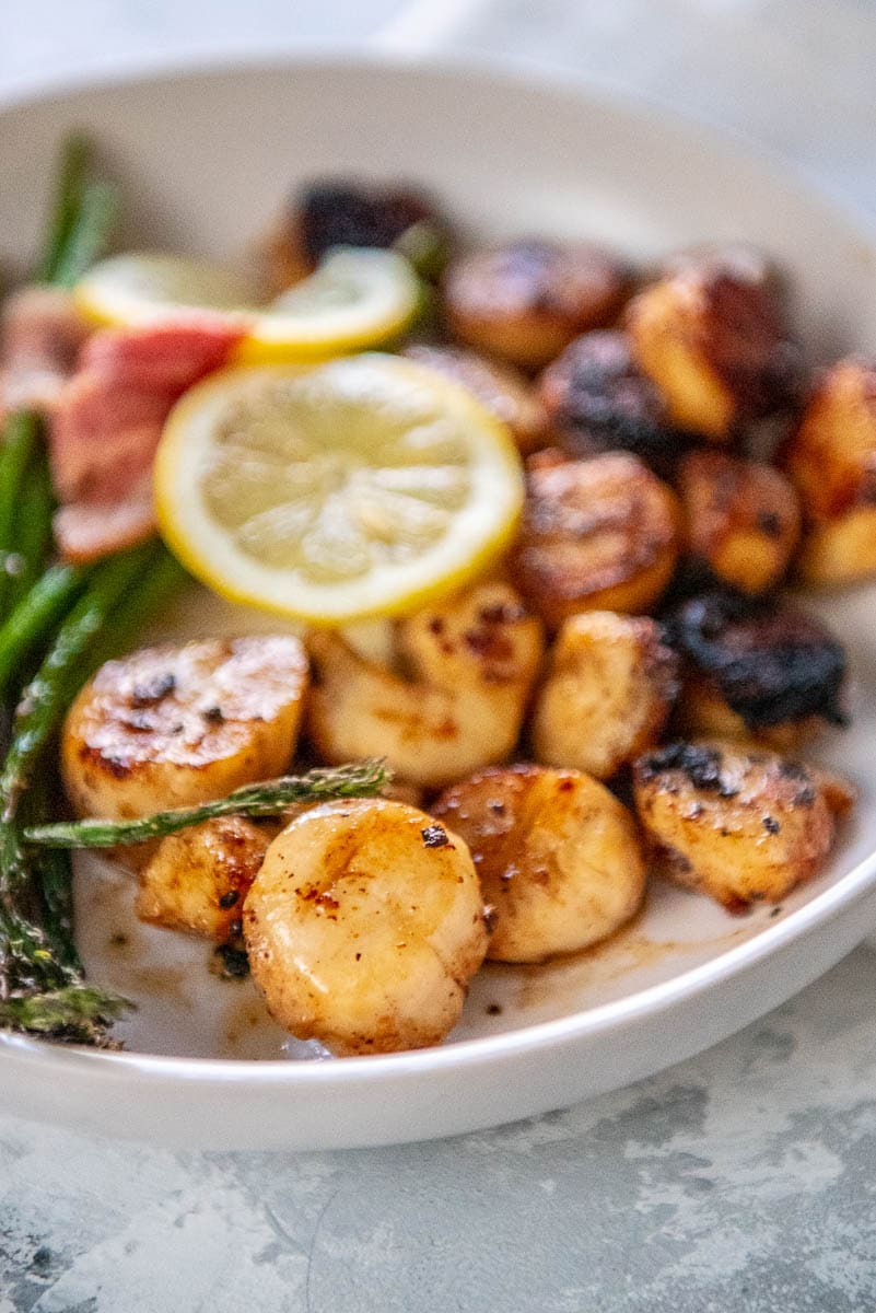 Lemon Butter Scallops - Gluten Free Grill