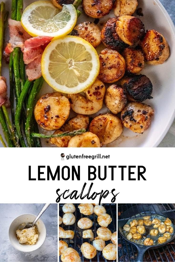 Lemon Butter Scallops - Gluten Free Grill