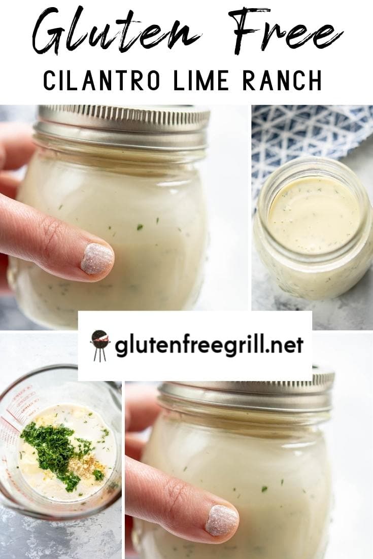 Cilantro Lime Ranch {Dairy Free} - Gluten Free Grill